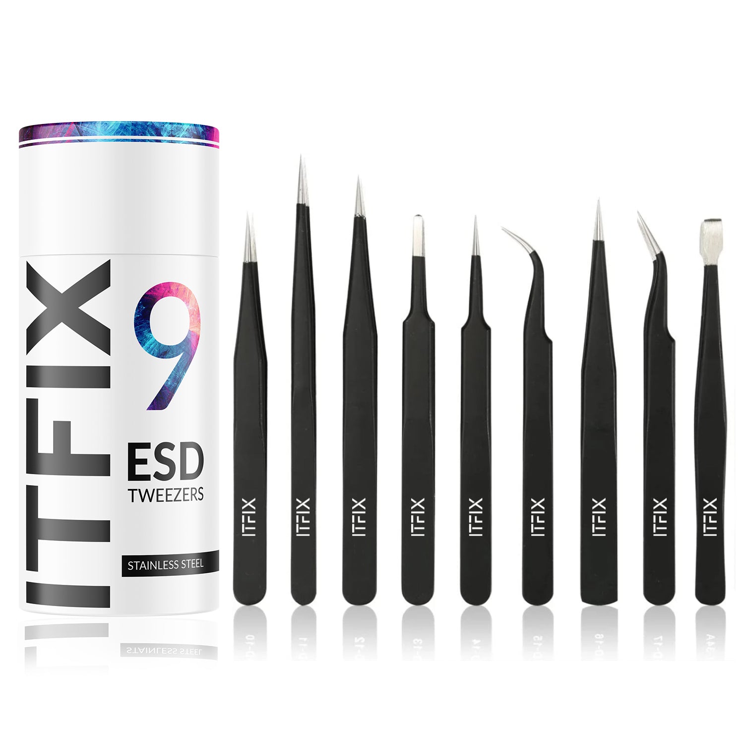 ITFIX Precision Tweezers Set – IT Dusters