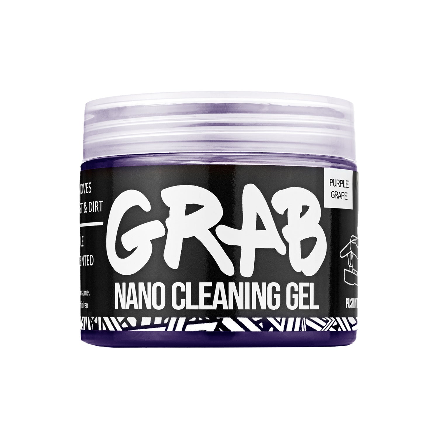 IT Dusters Grab Nano Cleaning Gel - Purple Grape